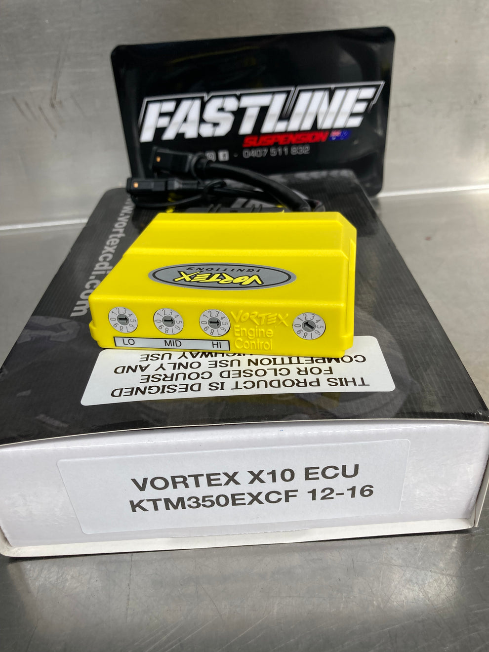 Vortex ECU- KTM 350EXCF – Fastline Suspension